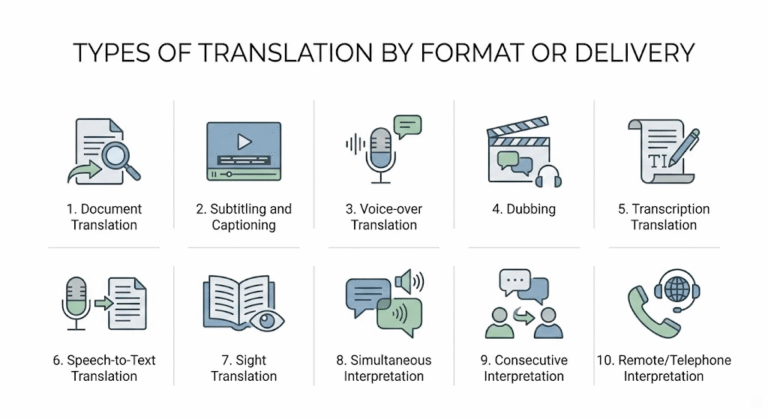 55 Common Types of Translation [Updated 2026]